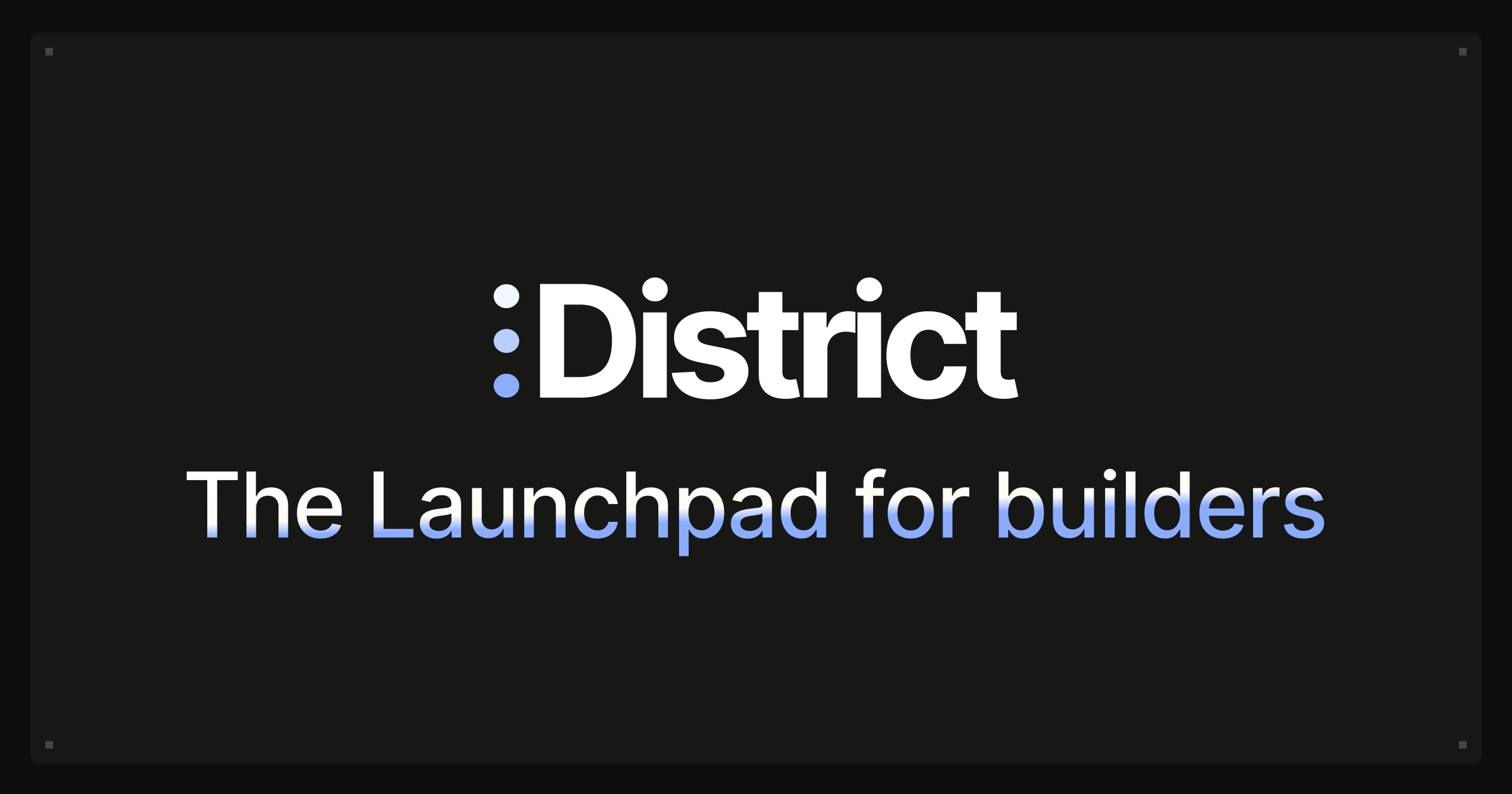 District